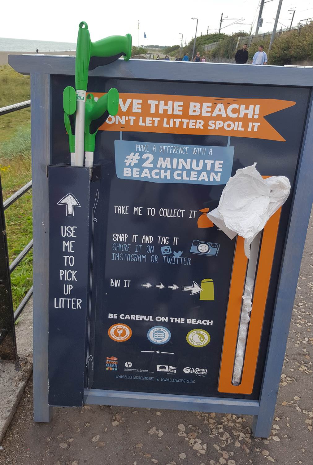 2 Minute Beach Clean-Up - Greystones Tidy Towns